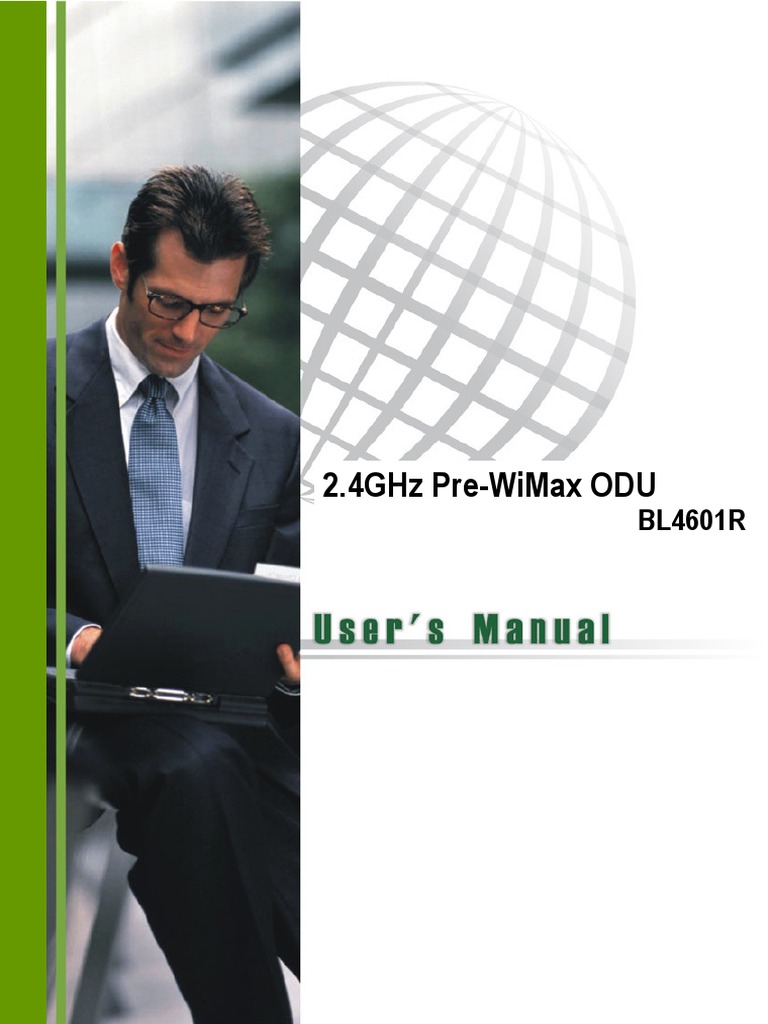BL4601R 2.4GHz Pre-WiMax Manual Ver 1.1.1.2 PDF | PDF | Wireless Lan ...