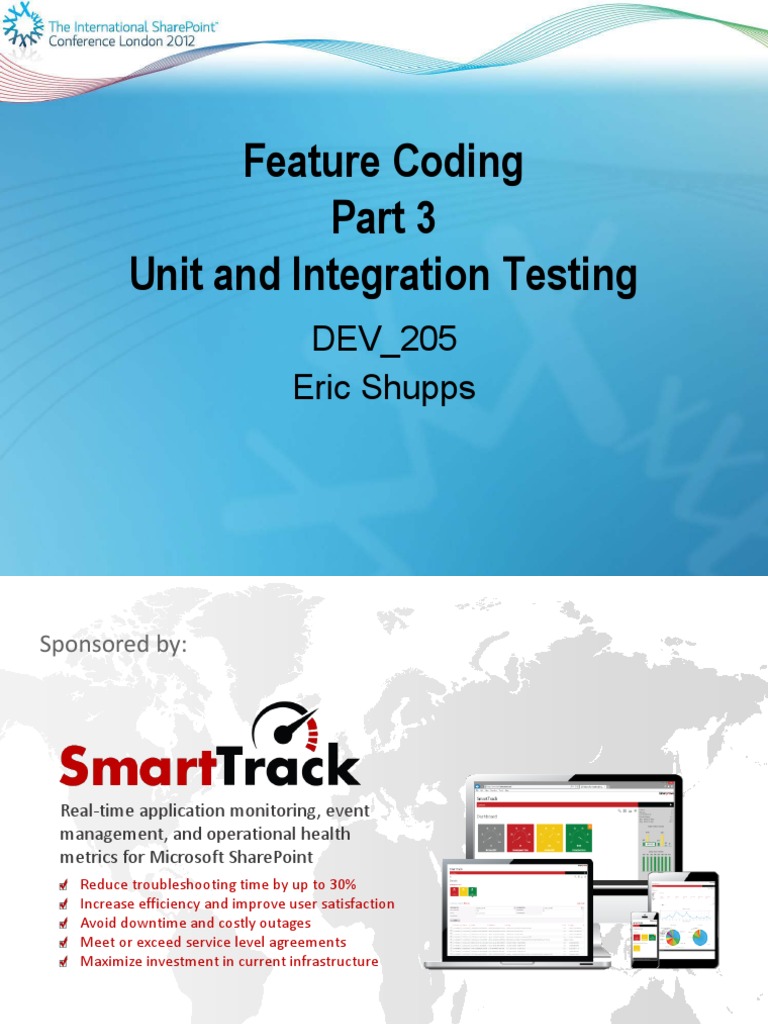 Sharepoint 2010 Unit And Integration Testing Pdf Unit Testing Interface Computing
