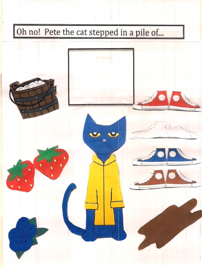 Pete The Cat File Folder Activity | PDF