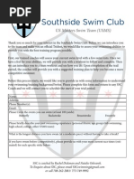 Southern California Swim Time Standards | PDF