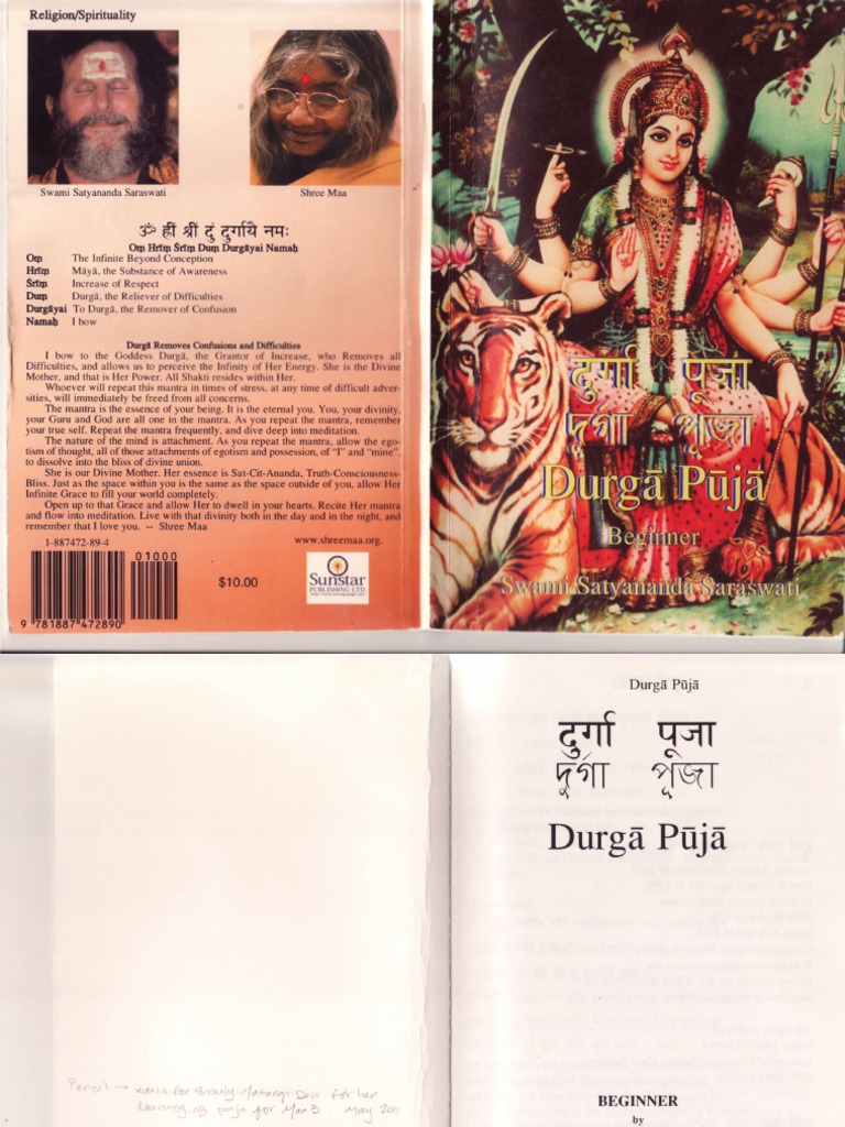 Durga Puja For Beginners | PDF | Hindu Behaviour And Experience | Hindu ...