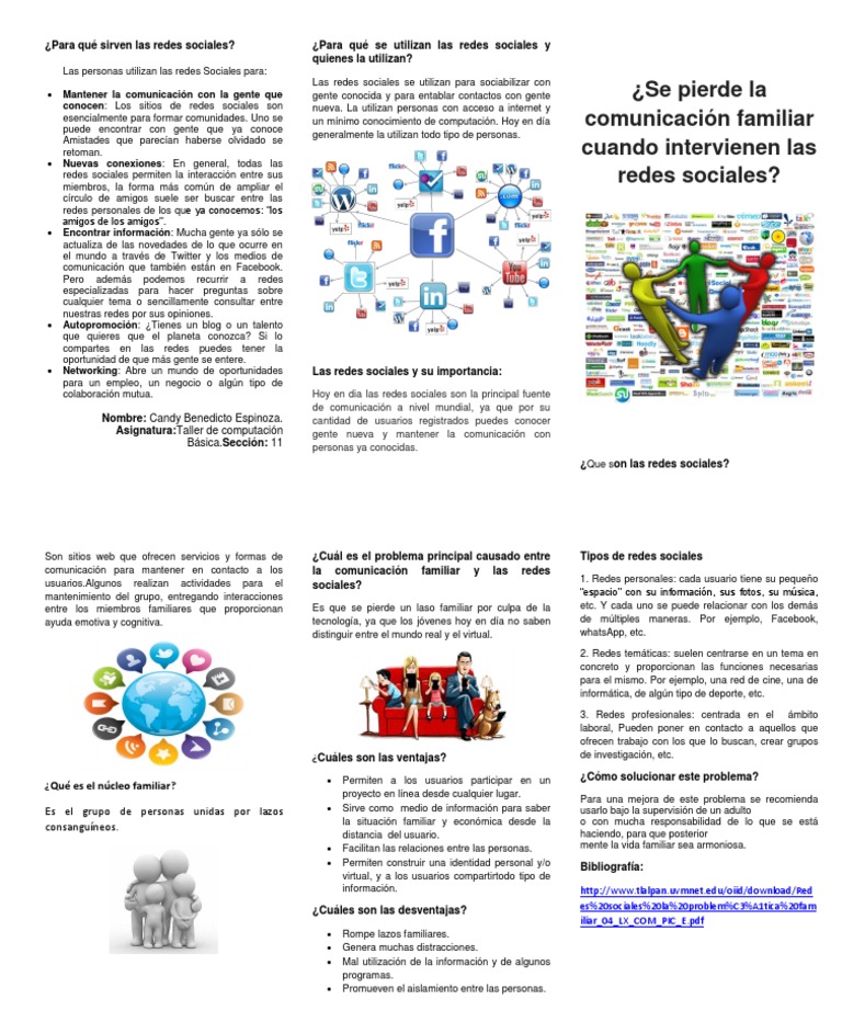 TRiptico Bueno | PDF | Servicio de redes sociales | Informática