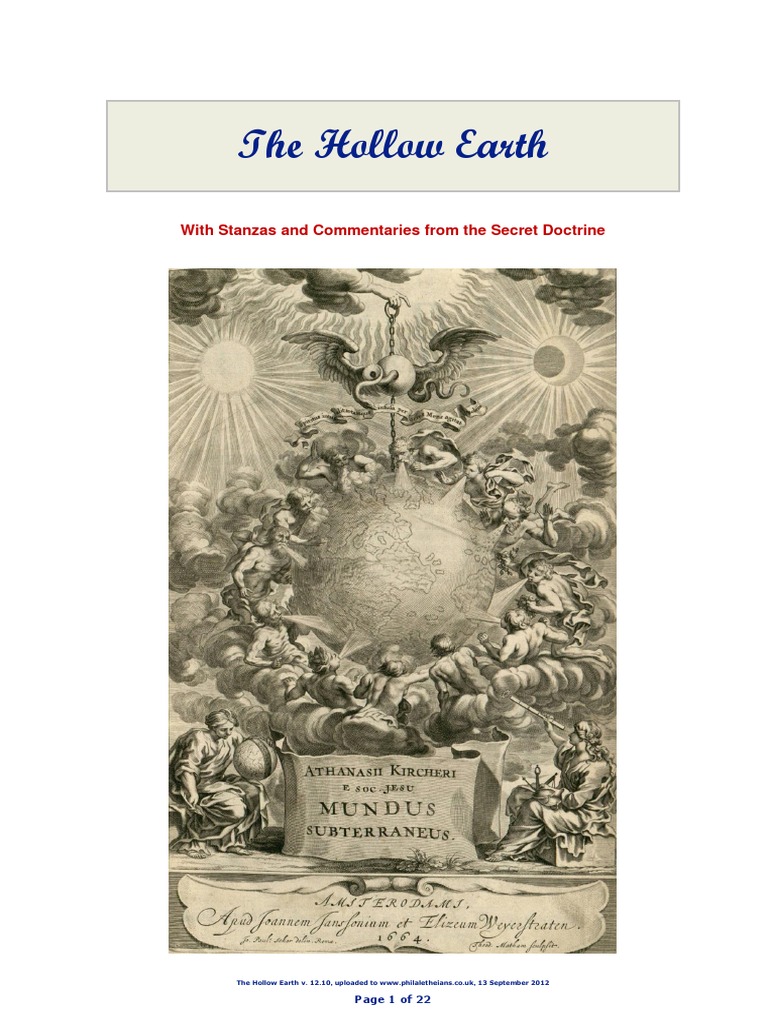The Hollow Earth | PDF | Volcano | Earth