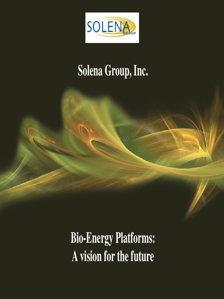 2B1MILLER Solena Technology BioEnergy Platform11June2010 | PDF ...