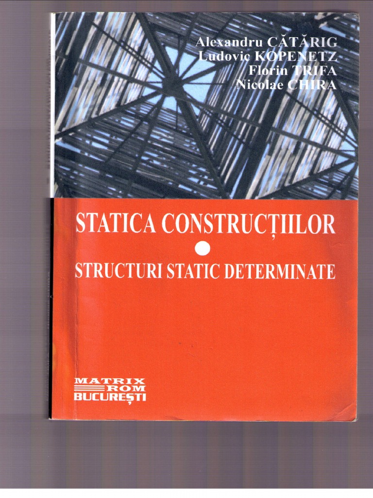 Statica Constructiilor | PDF