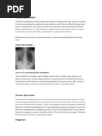 BTS Bronchiectasis Guideline Summary | PDF | Pulmonology | Respiratory ...