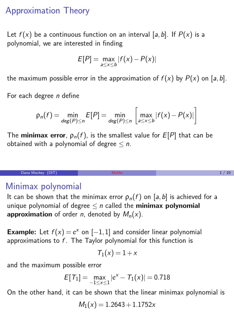 Approximation Pdf Interpolation Trigonometric Functions