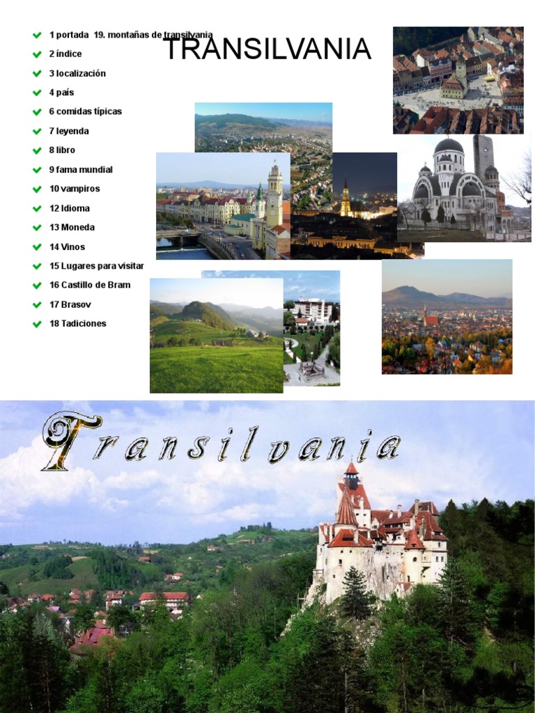 Ubicación y Geografía de Transilvania | PDF | Rumania | Geografía Física