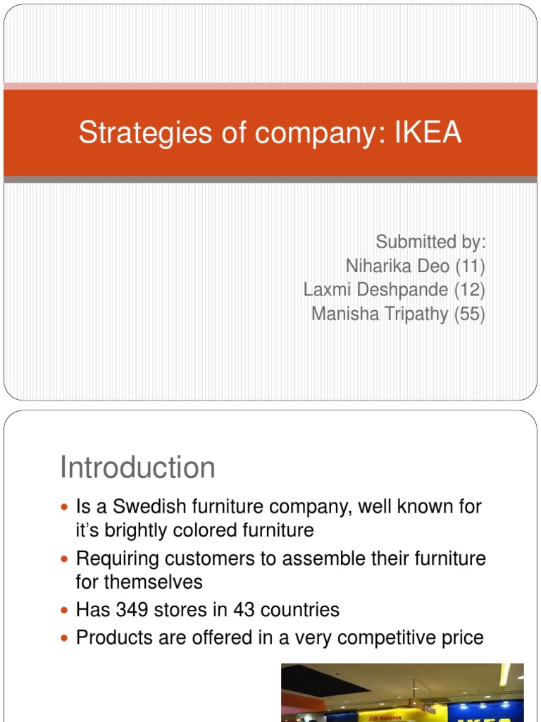 Strategy Ikea | PDF | Strategic Management | Supply Chain