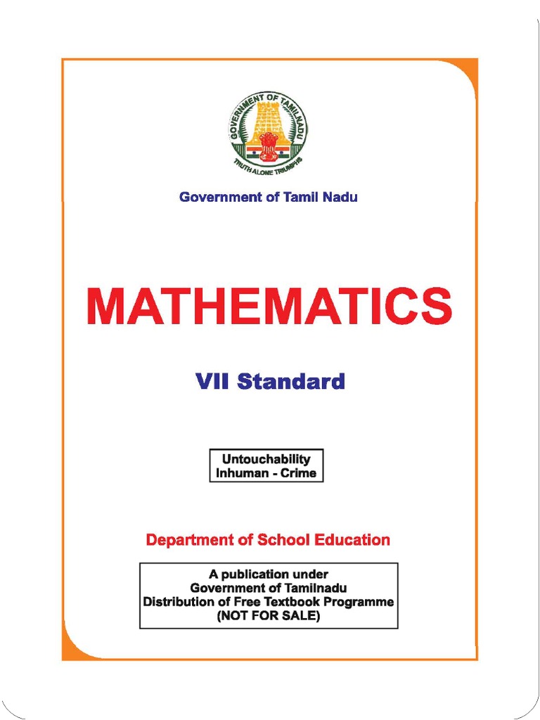 Standard 7 Maths | PDF | Computers