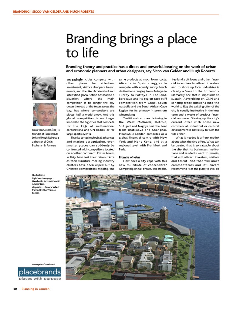 Branding Brings A Place To Life | PDF