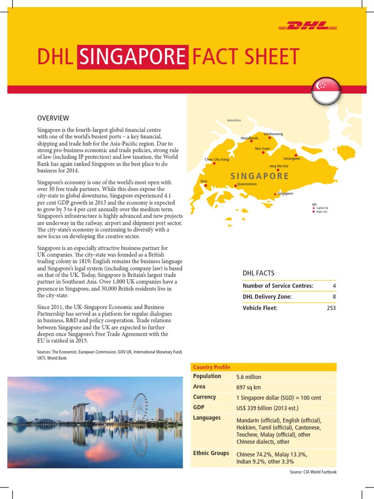 Exporting To Singapore: The DHL Fact Sheet | PDF | Singapore | World Politics