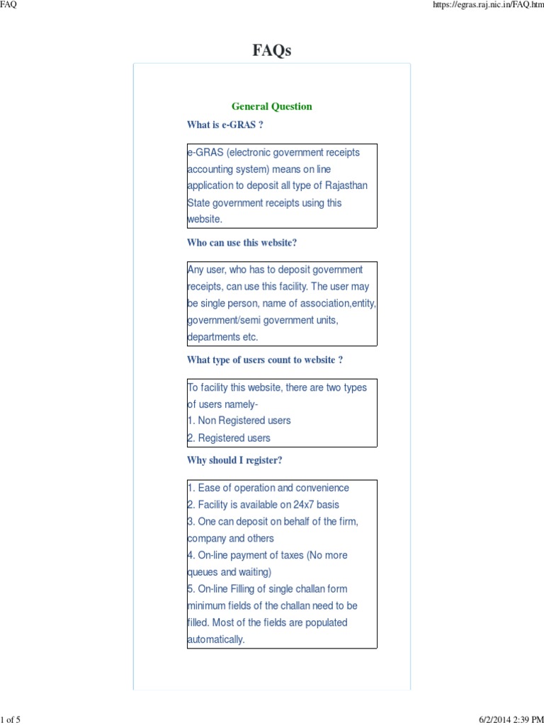 FAQ E-Gras | PDF | Online Banking | Banks & Banking