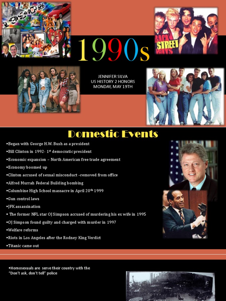 Key Events and Culture of the 1990s | PDF | The United States | Crime ...