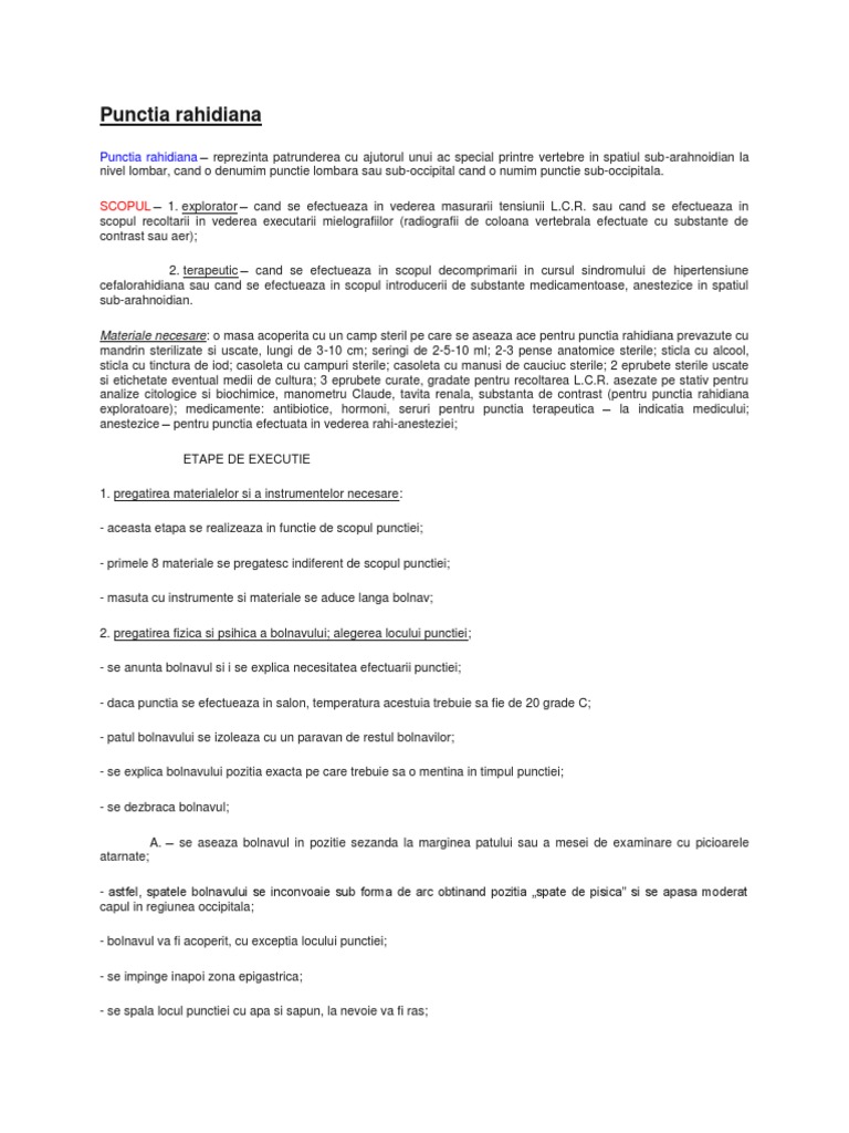 Punctia Rahidiana | PDF