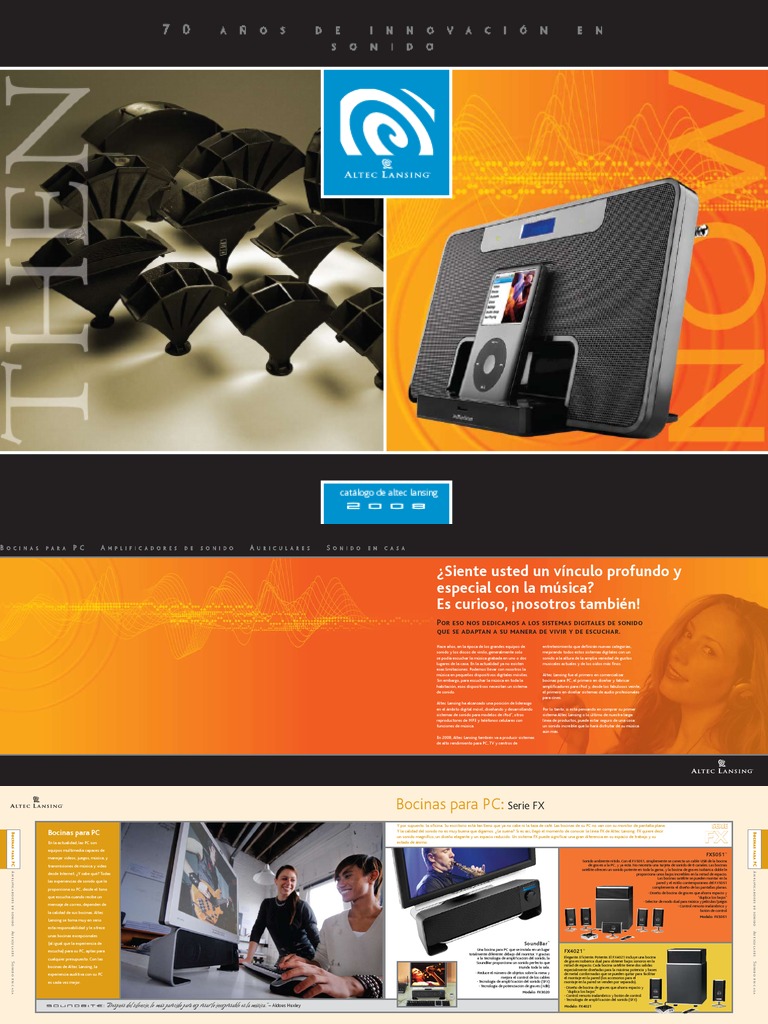 Altec Catalogo | PDF | Auriculares | Red de computadoras