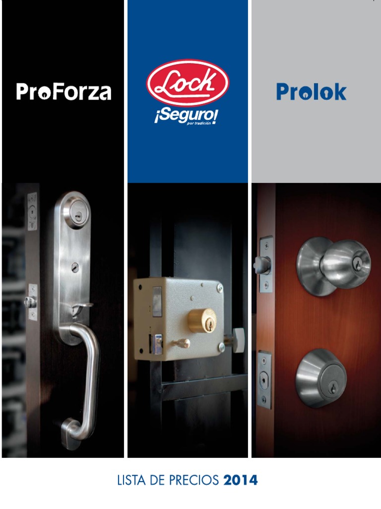 Catalogo Lock de Cerraduras y Accesorios Gpo Urrea | PDF | México ...