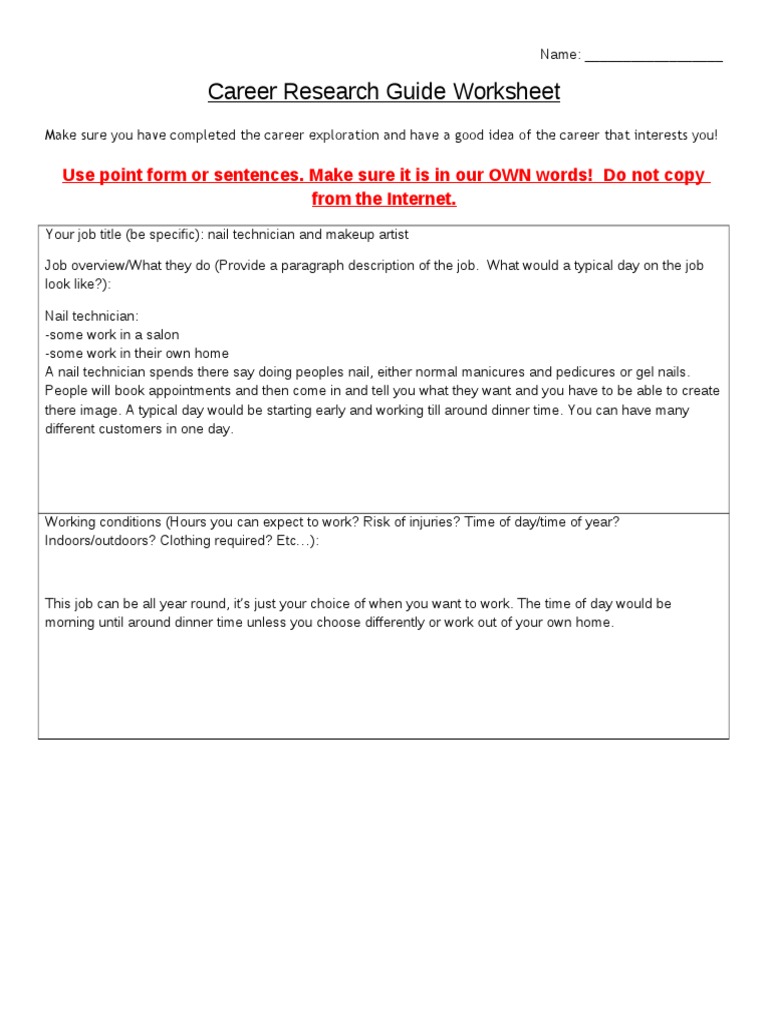 Career Guide for Nail Technicians | PDF | Beauty | Hygiene