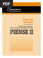 Guia PIENSE II para Imprimir | PDF | Prueba (evaluación) | Gases