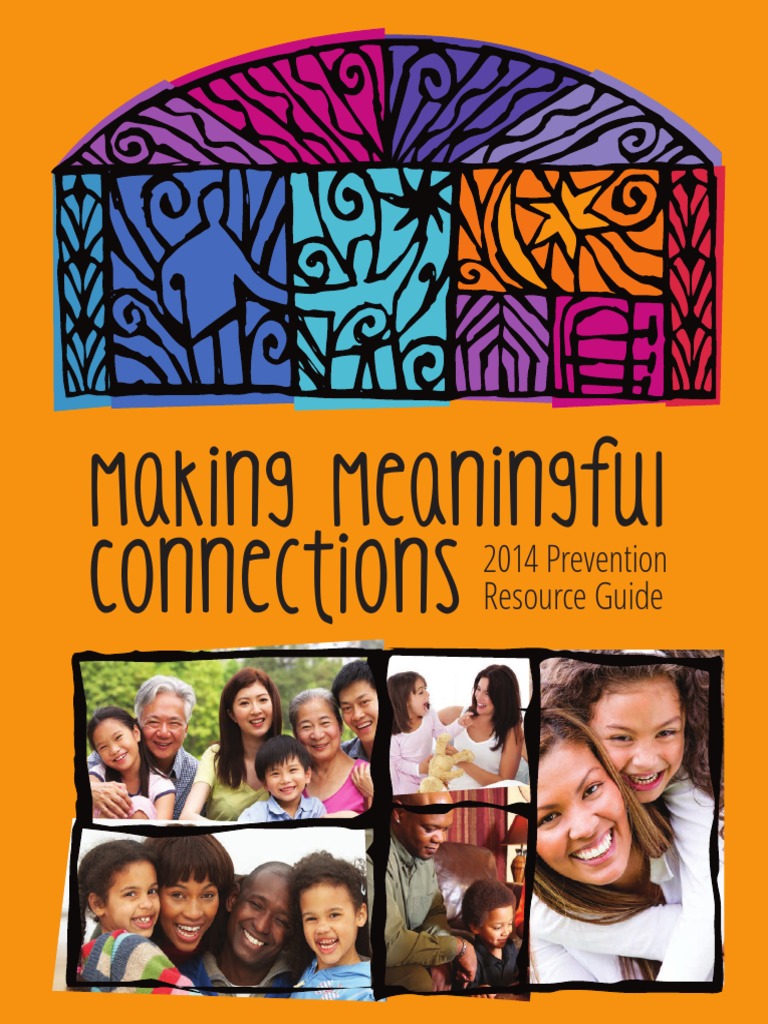 Making Meaningful Connections: 2014 Prevention Resource Guide | PDF ...