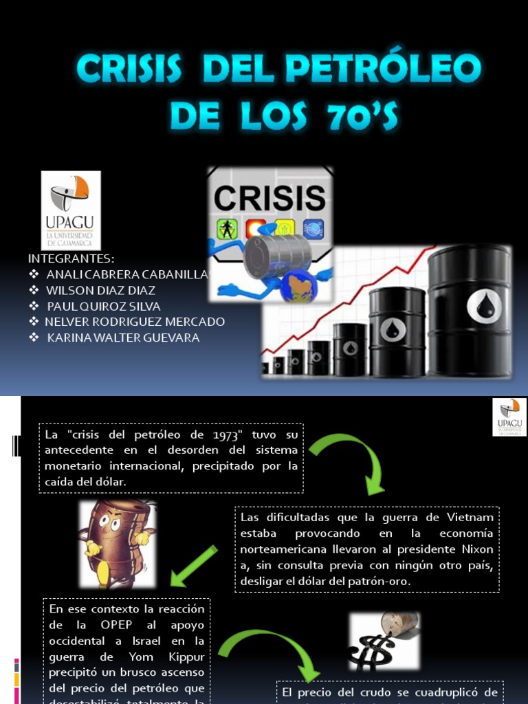 Crisis Petroleo | PDF | Crisis petrolera de 1973 | OPEP