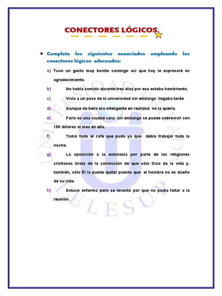 Conectores Logicos | PDF