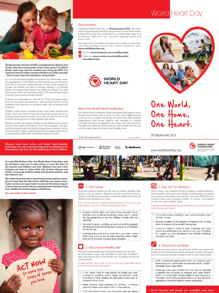 WHD Leaflet Global 2012 Preview | PDF | Cardiovascular Diseases ...