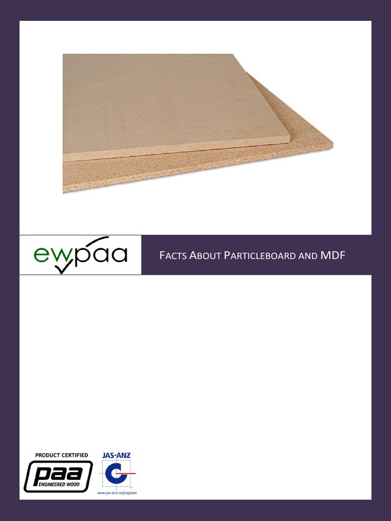 Ewpaa Facts About PB and MDF | PDF | Combustion | Fires