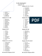 Hoot Vocabulary: Chapters 1-5 Definitions | PDF | Linguistics ...