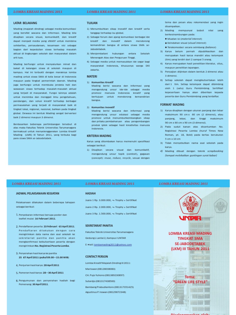 Contoh Leaflet | PDF