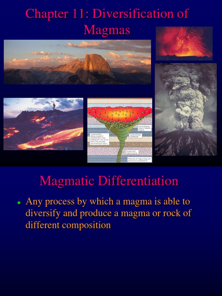 Magmatic Differentiation Processes Explained | PDF | Magma | Igneous Rock