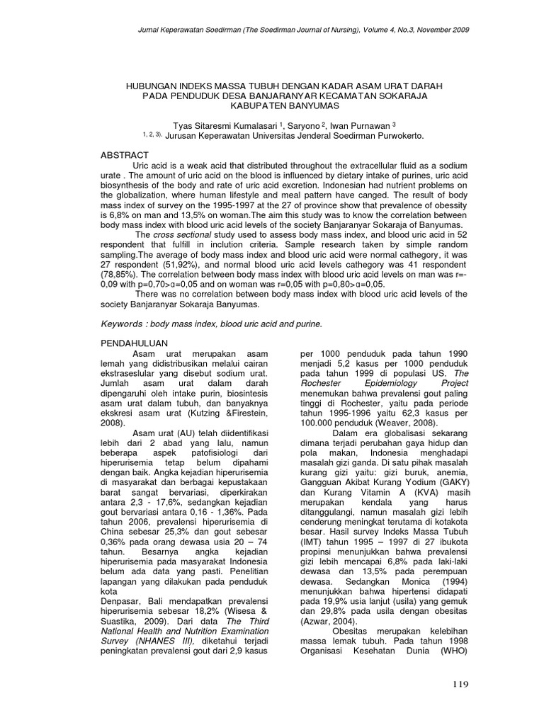 Jurnal Asam Urat 1 | PDF