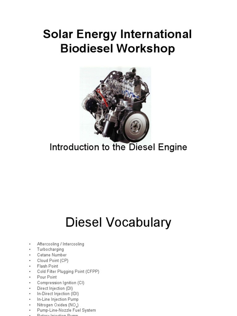 Diesel Engine Basics | PDF | Technology & Engineering
