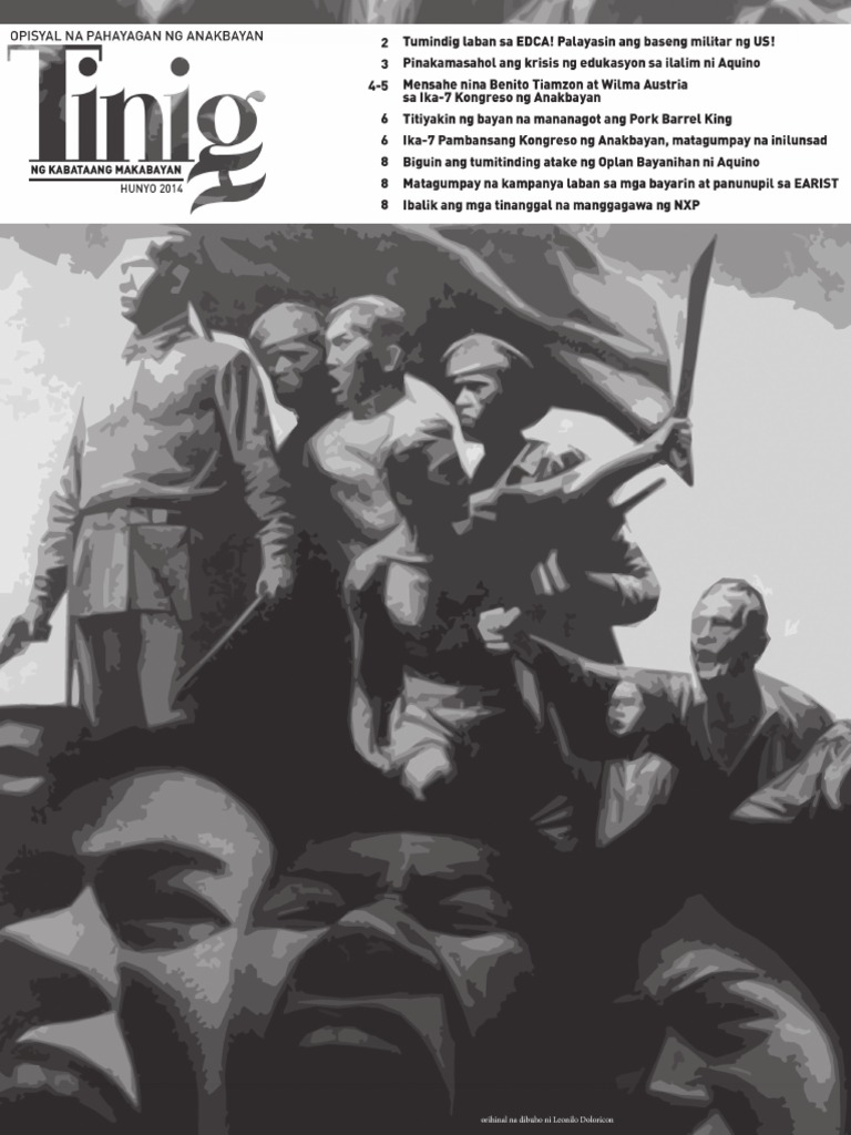 Tinig NG Kabataang Makabayan (Anakbayan Official Publication) June 2014 ... Tinig NG Kabataang Makabayan (Anakbayan Official Publication) June 2014 ...