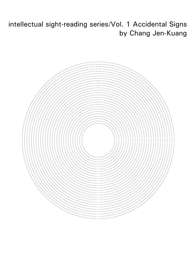 Intellectual Sight Reading Series Vol 1 Accidental Signs by JK Chang ...