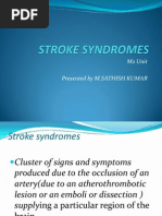 Bamford Classification of Stroke | PDF | Science & Mathematics