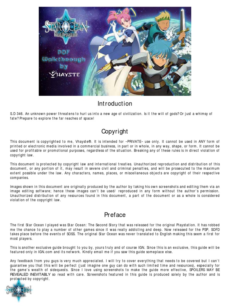 Star Ocean: First Departure Character Recruitment Flowchart, 41% OFF