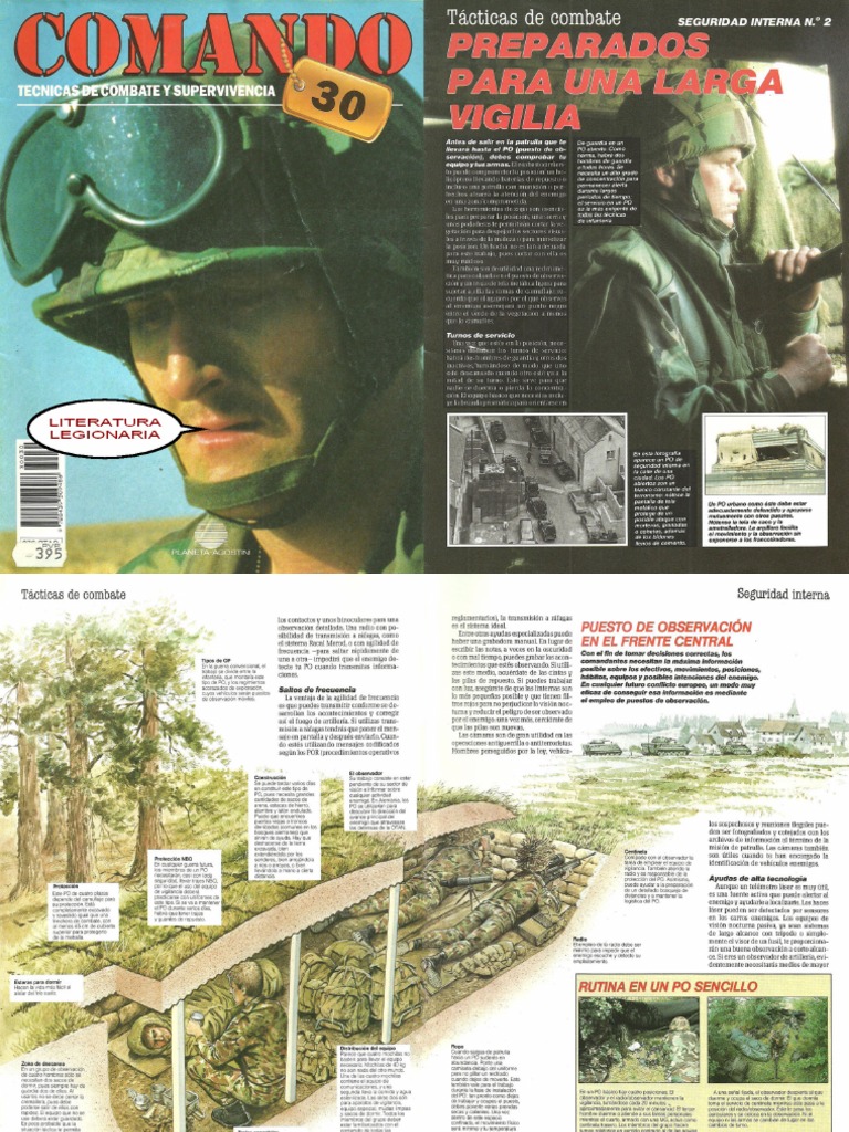 Comando Tecnicas de Combate y Supervivencia - 30 PDF | PDF