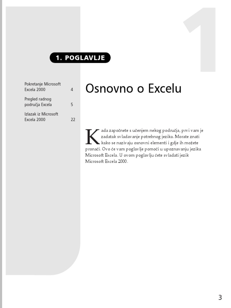 Excel Knjiga | PDF