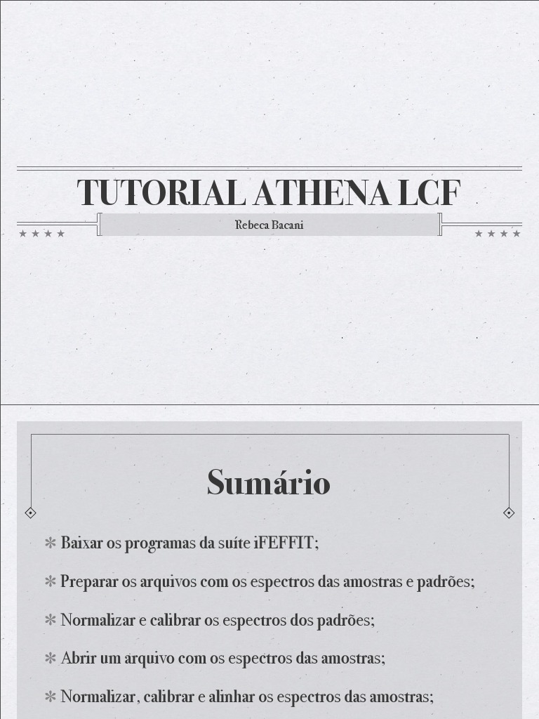 Tutorial Athena | PDF | Janela (informática) | Microsoft Excel