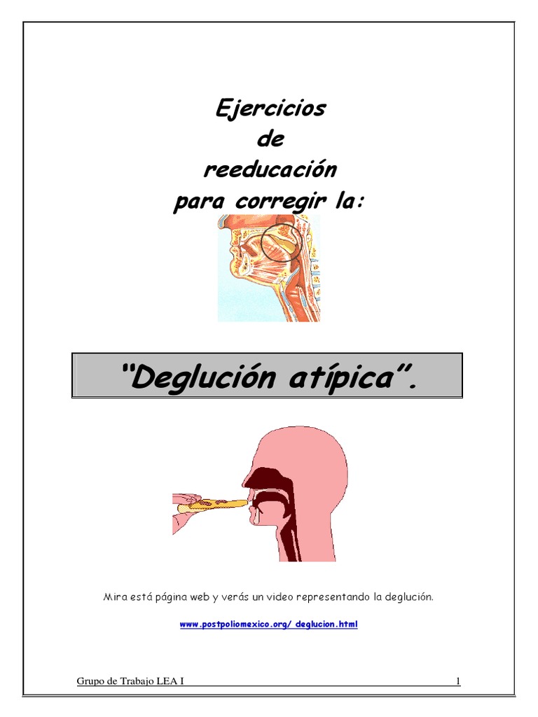 Deglucion Atipica | Anatomía humana | Boca