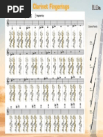 BB Clarinet Fingering Chart | PDF