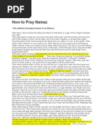 Fajr Prayer: Step-by-Step Guide | PDF | Sharia | Worship