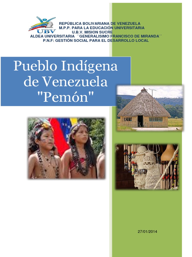 Etnia Pemón | PDF | Venezuela | Alimentos