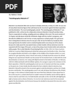 Malcolm X's Transformative Mecca Letter | PDF | Hajj | Mecca