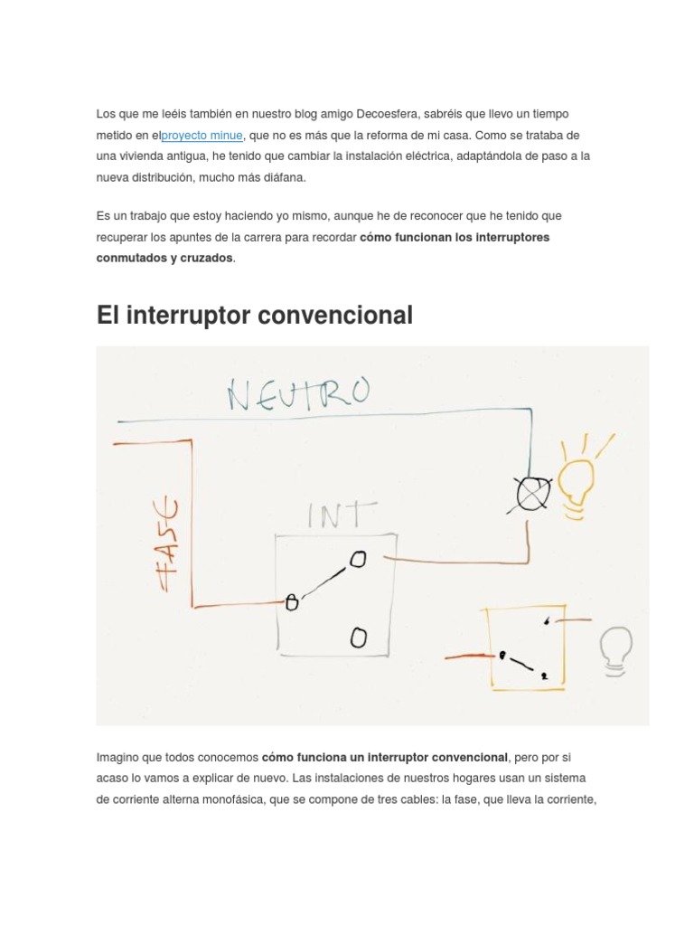 Circuito Conmutado y Cruzado | PDF | Corriente eléctrica | Science