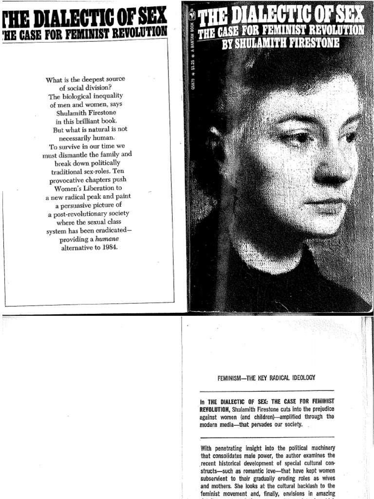 Shulamith Firestone - The Dialectic of Sex | PDF