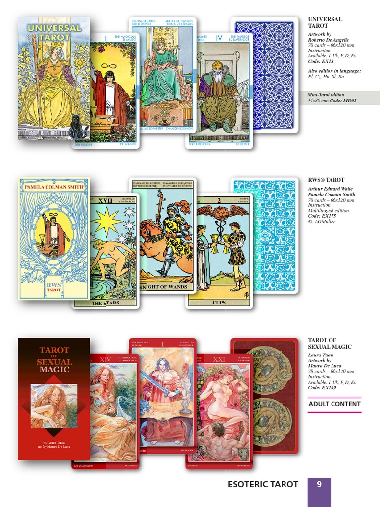 Esoteric Tarots | PDF | Gaming Devices | Hermeticism
