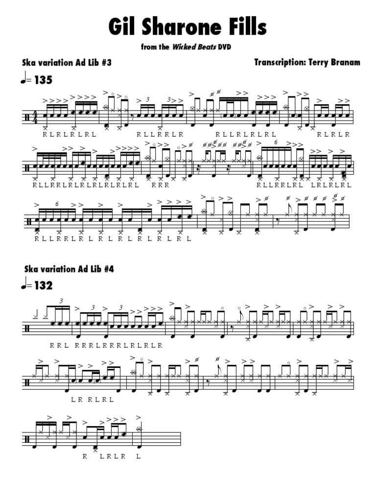 Gil Sharone Fills | PDF