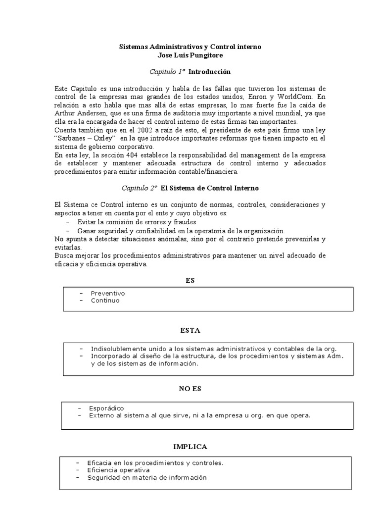Capitulo 1 Al 7 Pungitore | PDF | Cheque | Información